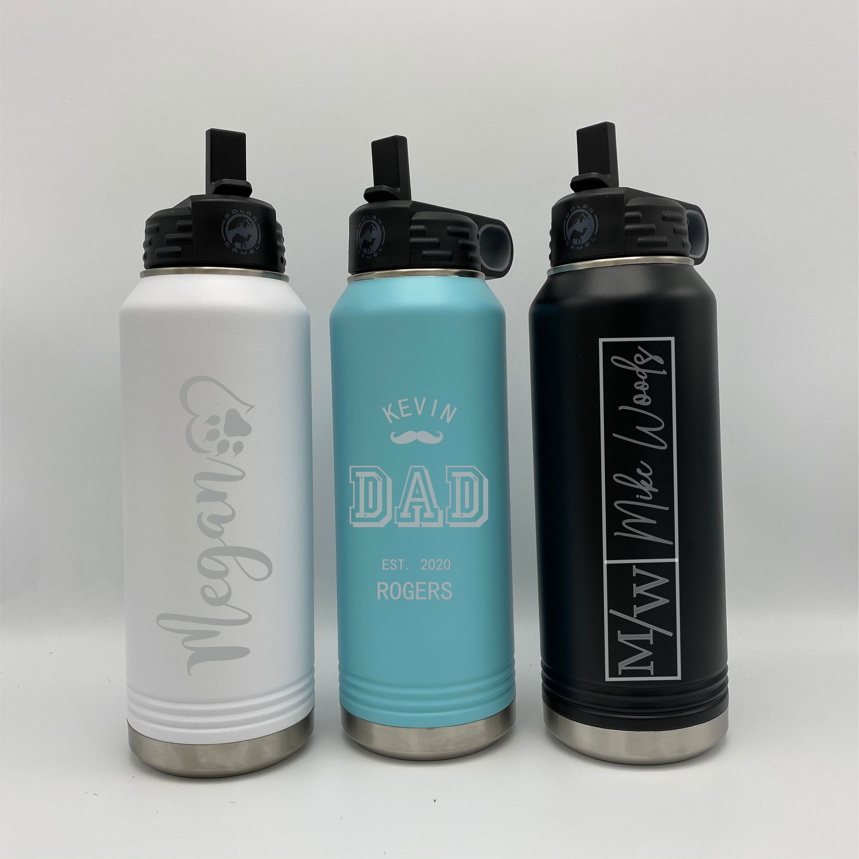 Custom Personalized Insulated Hydro 32oz Water Bottle Large | Etsy