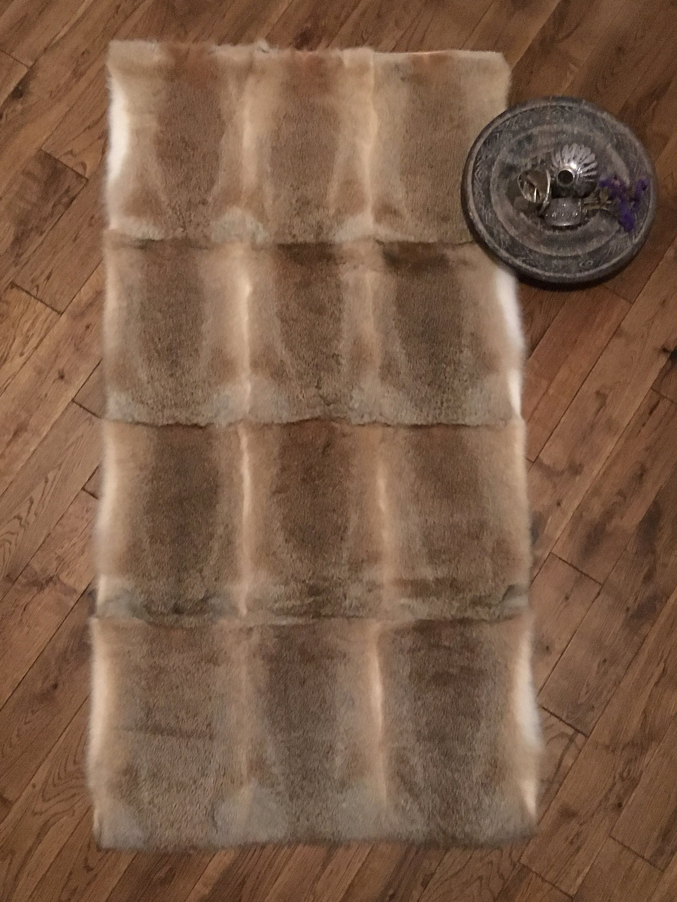 Luxury Real Rabbit Fur Plate 120cmx60cm Tanned for Throws - Etsy