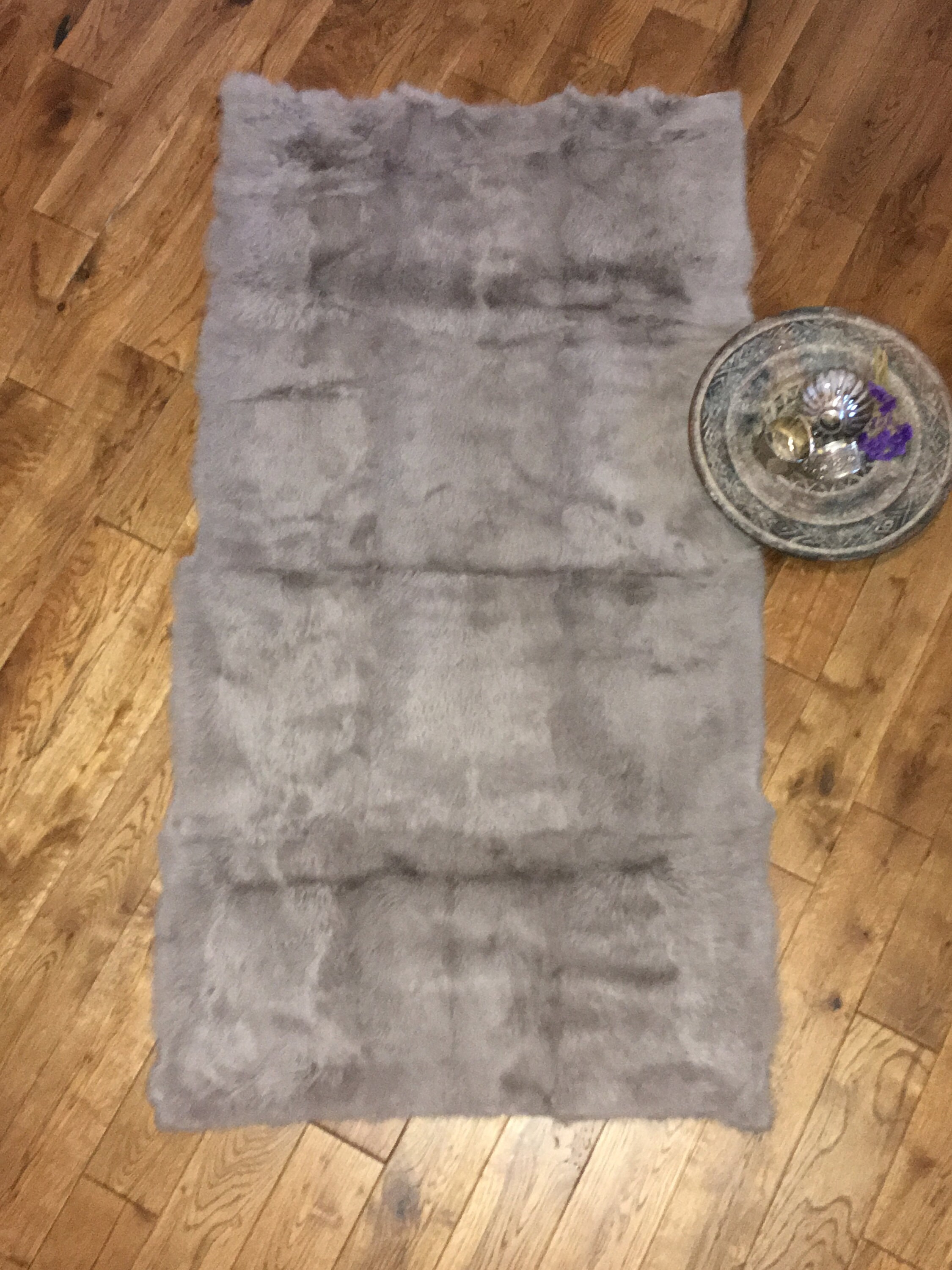 Luxury Real Rabbit Fur Plate 120cmx60cm Tanned for Throws - Etsy