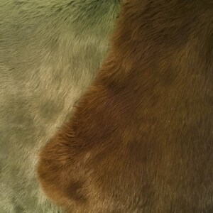 1x High Quality Dyed Rabbit Skin Pelt Real Fur - 20 Colours - for Fly ...