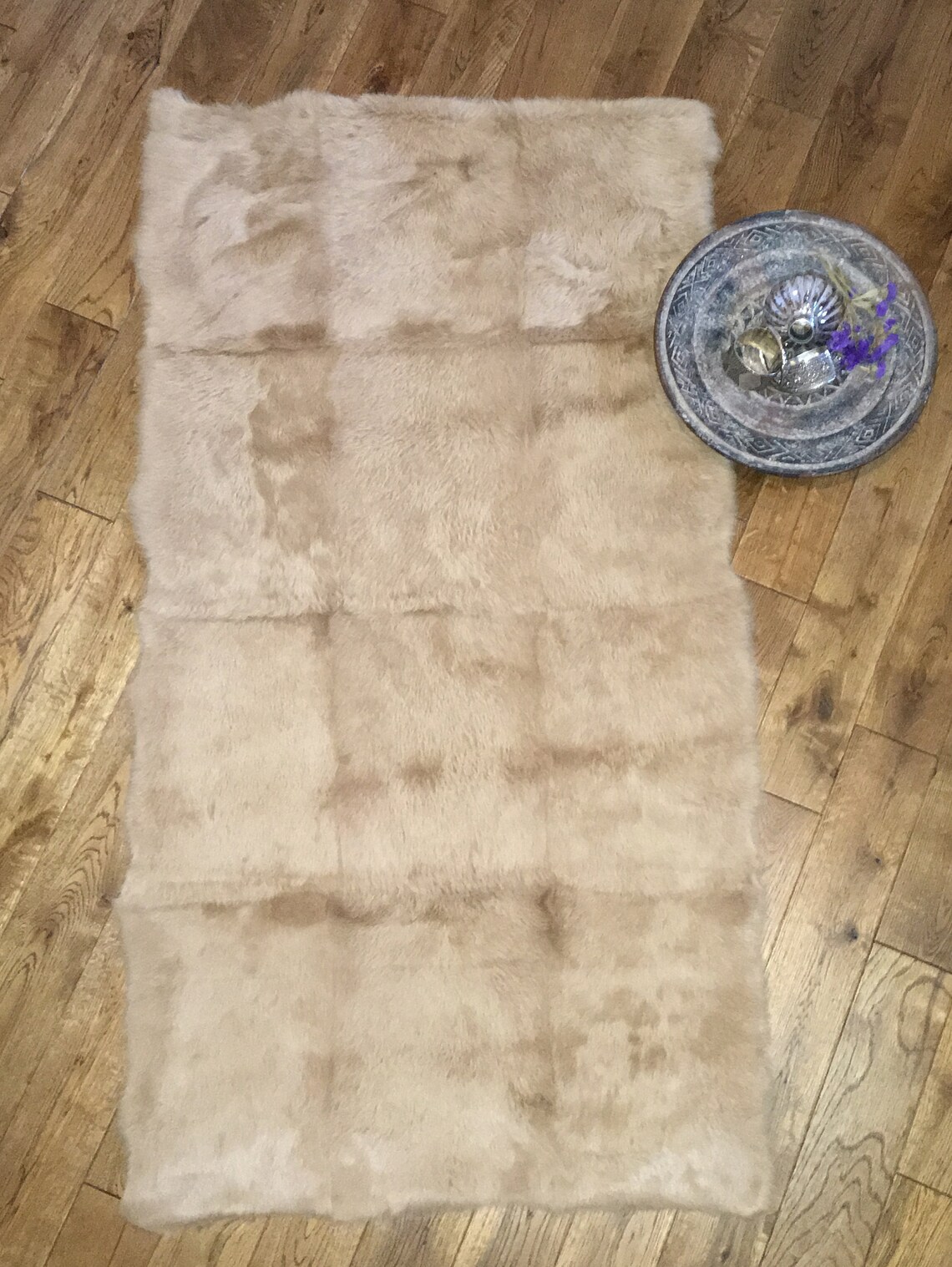 Luxury Real Rabbit Fur Plate 120cmx60cm Tanned for Throws - Etsy