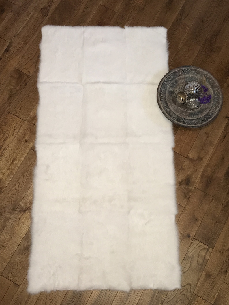 Luxury Real Rabbit Fur Plate 120cmx60cm Tanned for Throws - Etsy