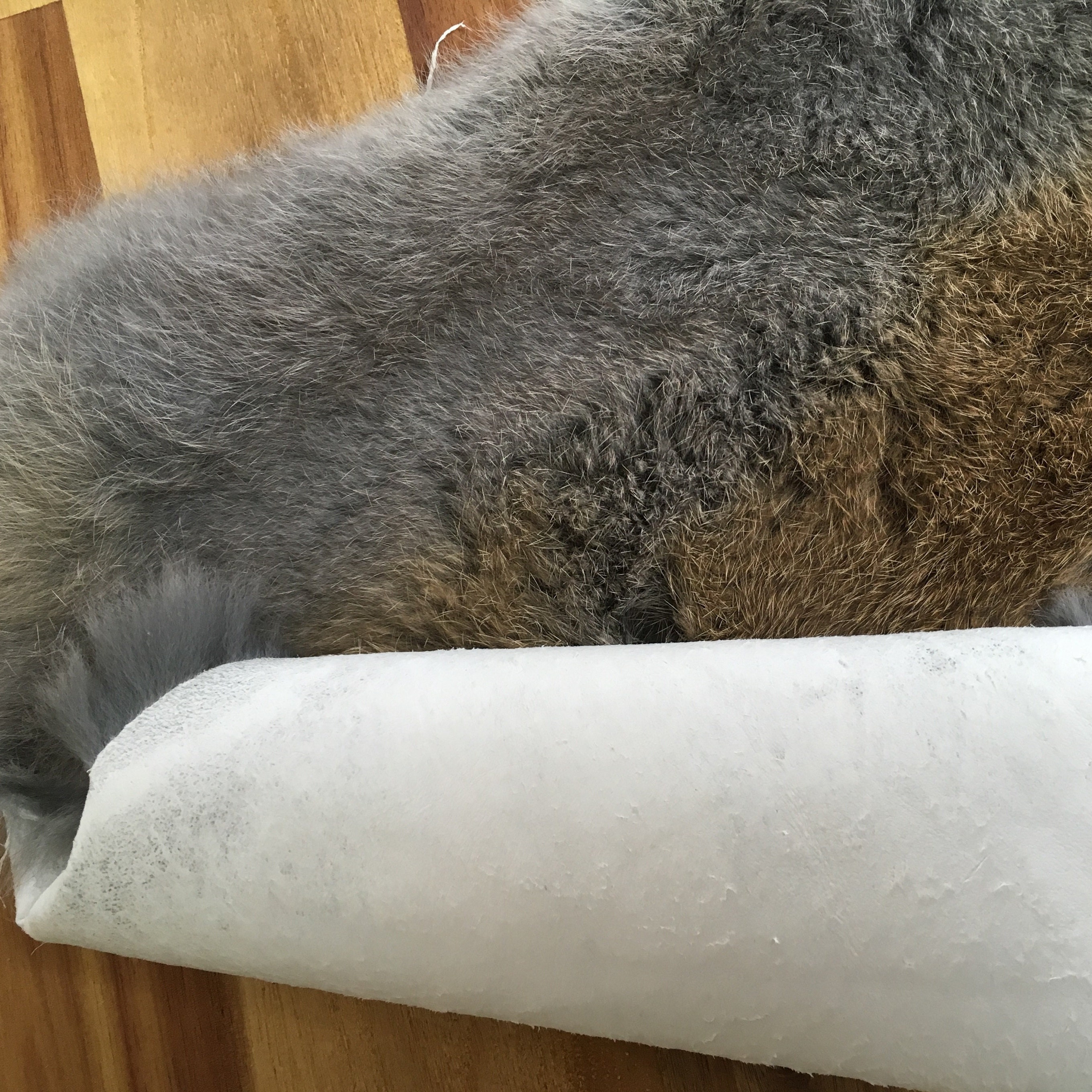 10x Wild Highland Rabbit Skin Fur Pelt Tanned for Animal - Etsy