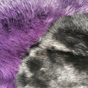 1x High Quality Dyed Rabbit Skin Pelt Real Fur - 20 Colours - for Fly ...