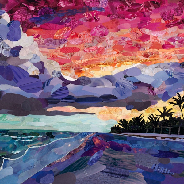 Recycled Magazine Art - Etsy