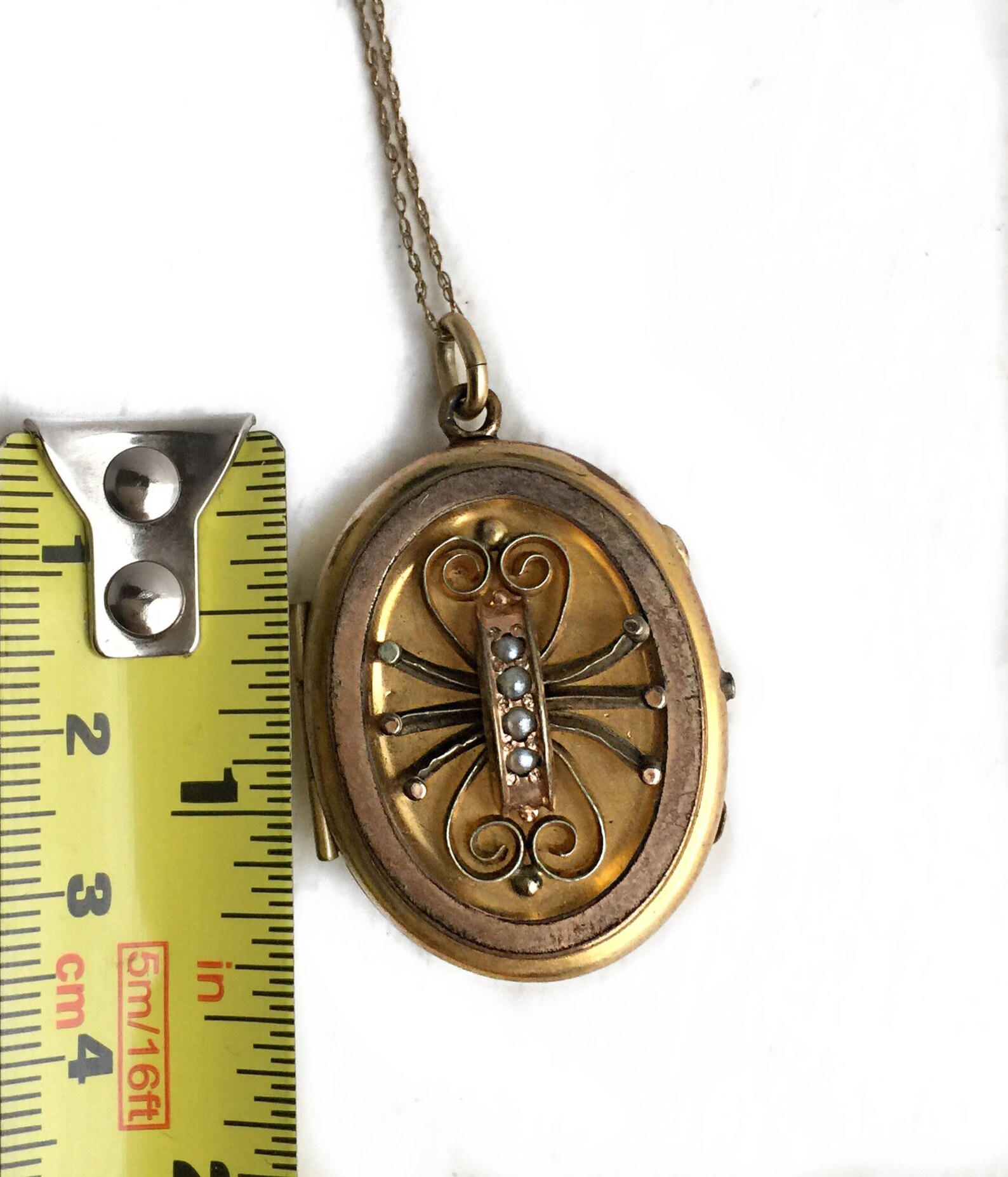 Antique Photo Locket 1880s Victorian Rosy Yellow Gold Filled - Etsy