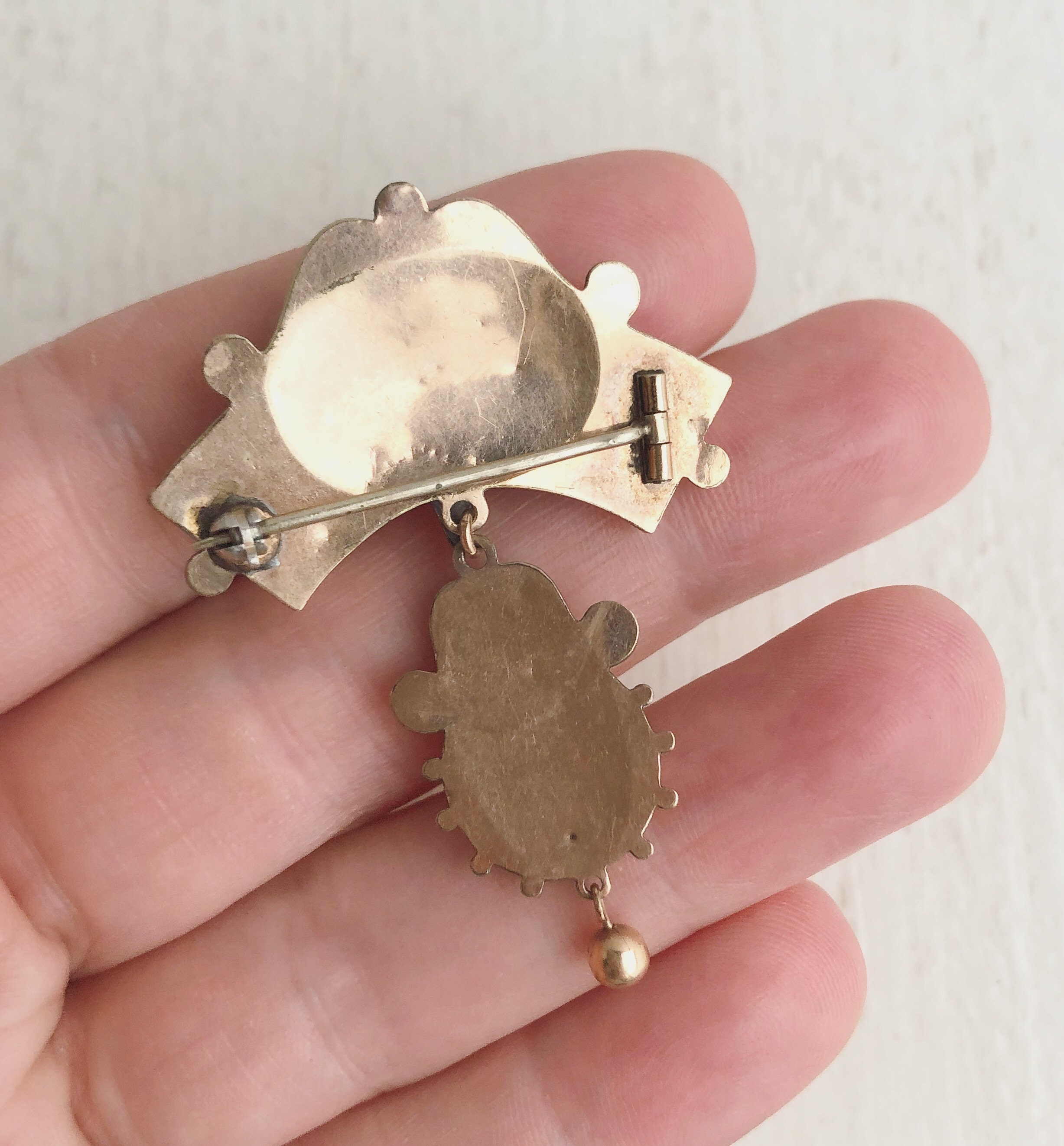 Broche Victoriano Antiguo 1800s Joyería | Etsy