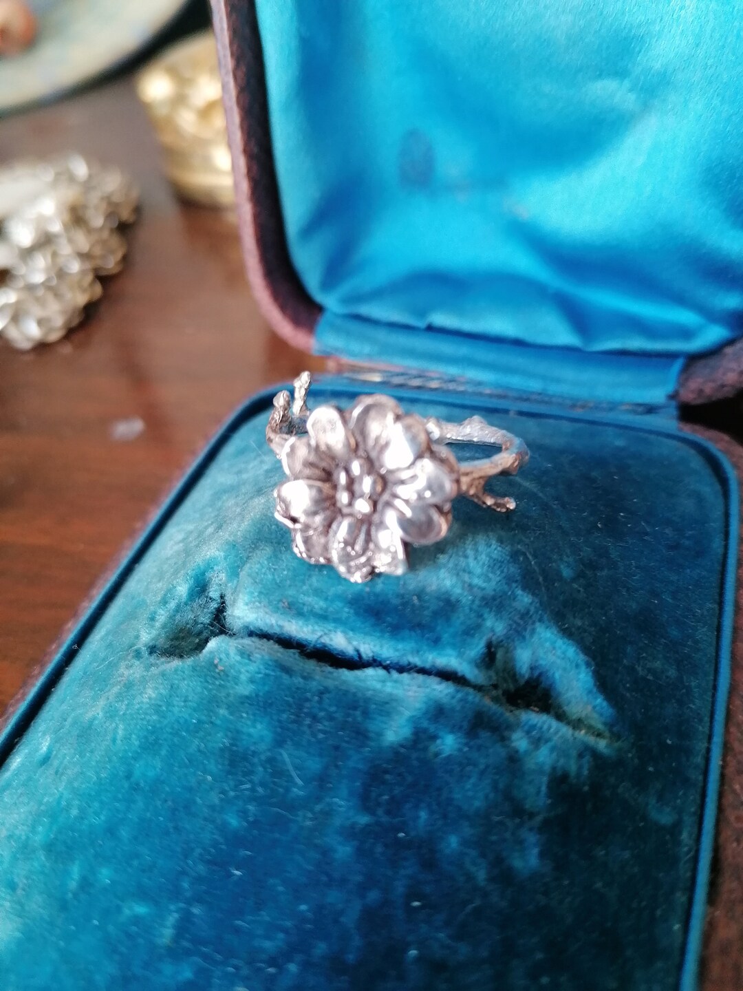 Handmade Sterling Silver Primrose Ring: Floral Garden Jewelry - Etsy