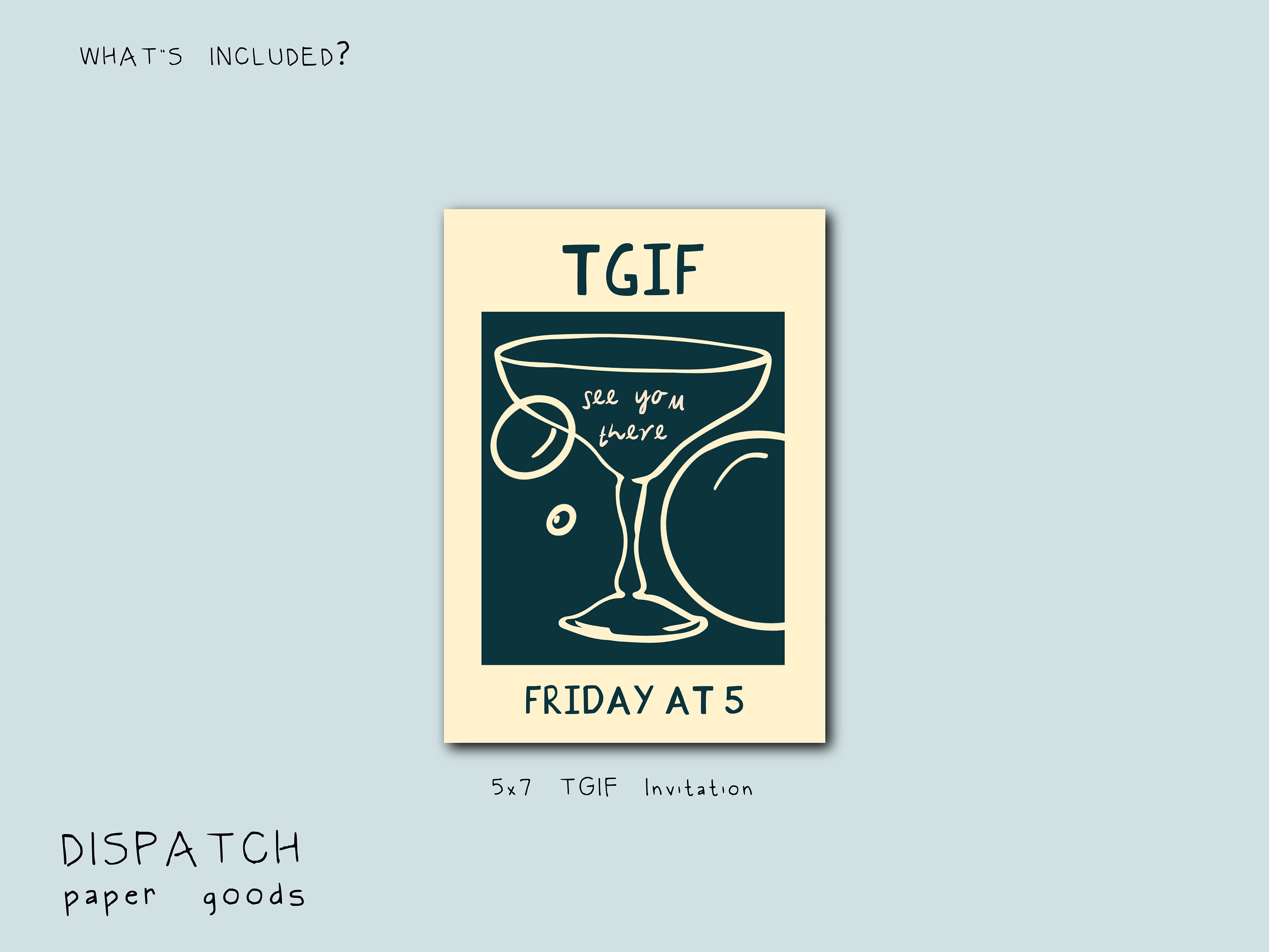 Tgif HAPPY HOUR INVITATION Template, Cheers to Friday, Fun Drinks ...