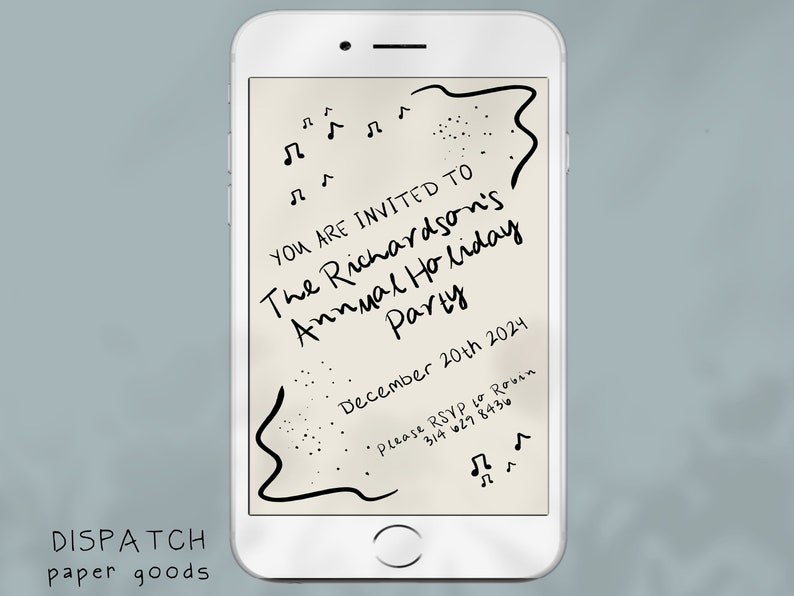 Evite HOLIDAY PARTY Template, New Year's Eve Event Invitation ...