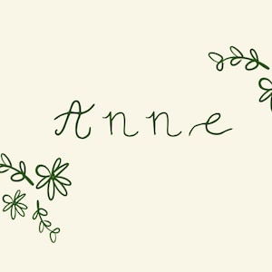 MENU & PLACECARD Template, Instant Download, Editable, Whimsical Floral ...