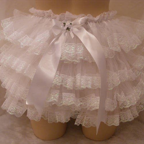 Lacy Extra Frilly Sissy Adult Baby Diaper Nappy Cover Unlined - Etsy