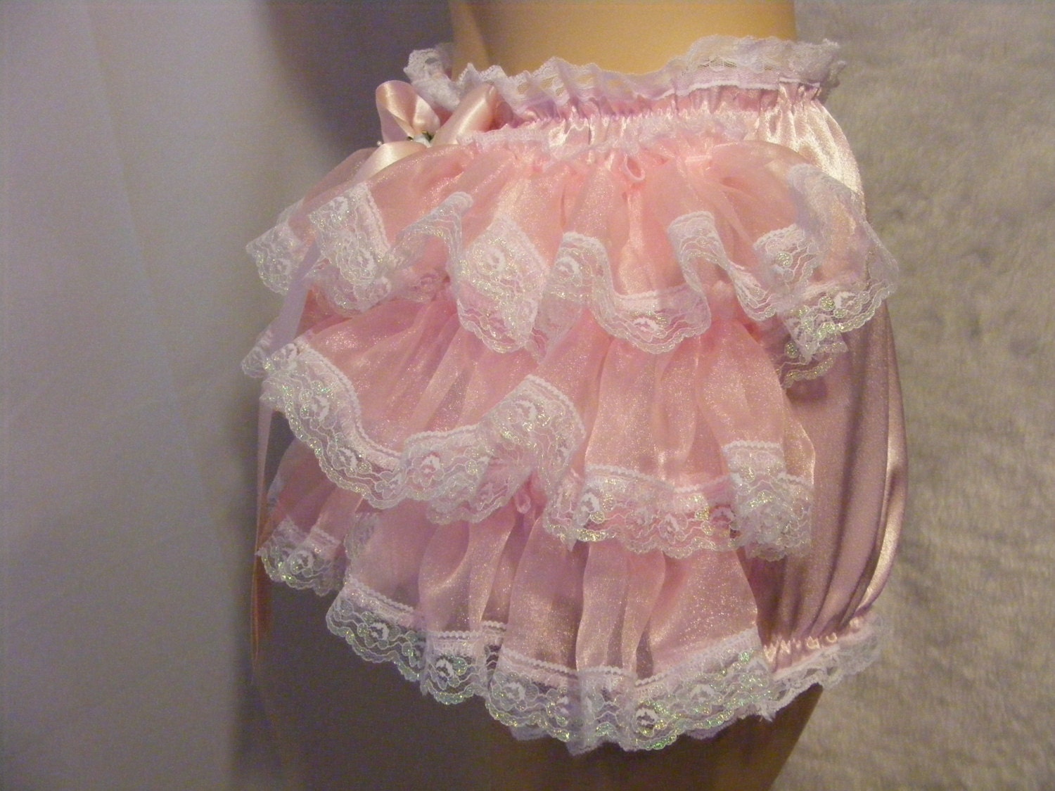 Lacy Extra Frilly Sissy Adult Baby Diaper Nappie Cover Unlined | Etsy UK