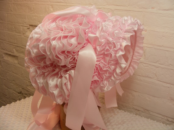 premium sissy adult baby satin only bonnet over the top mega extra frilly ultimate smadiasoft.com