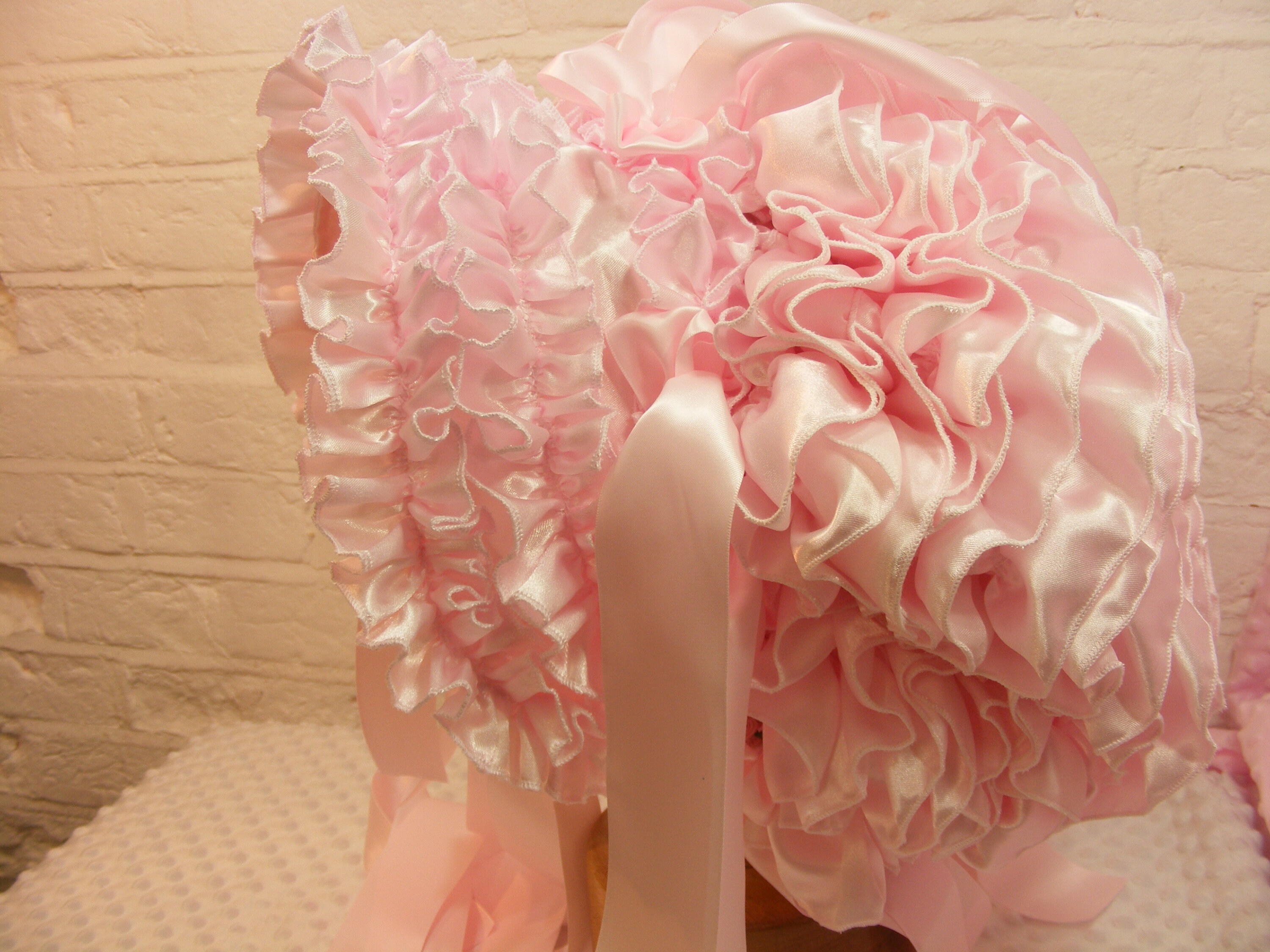 premium sissy adult baby satin only bonnet over the top mega extra frilly ultimate smadiasoft.com