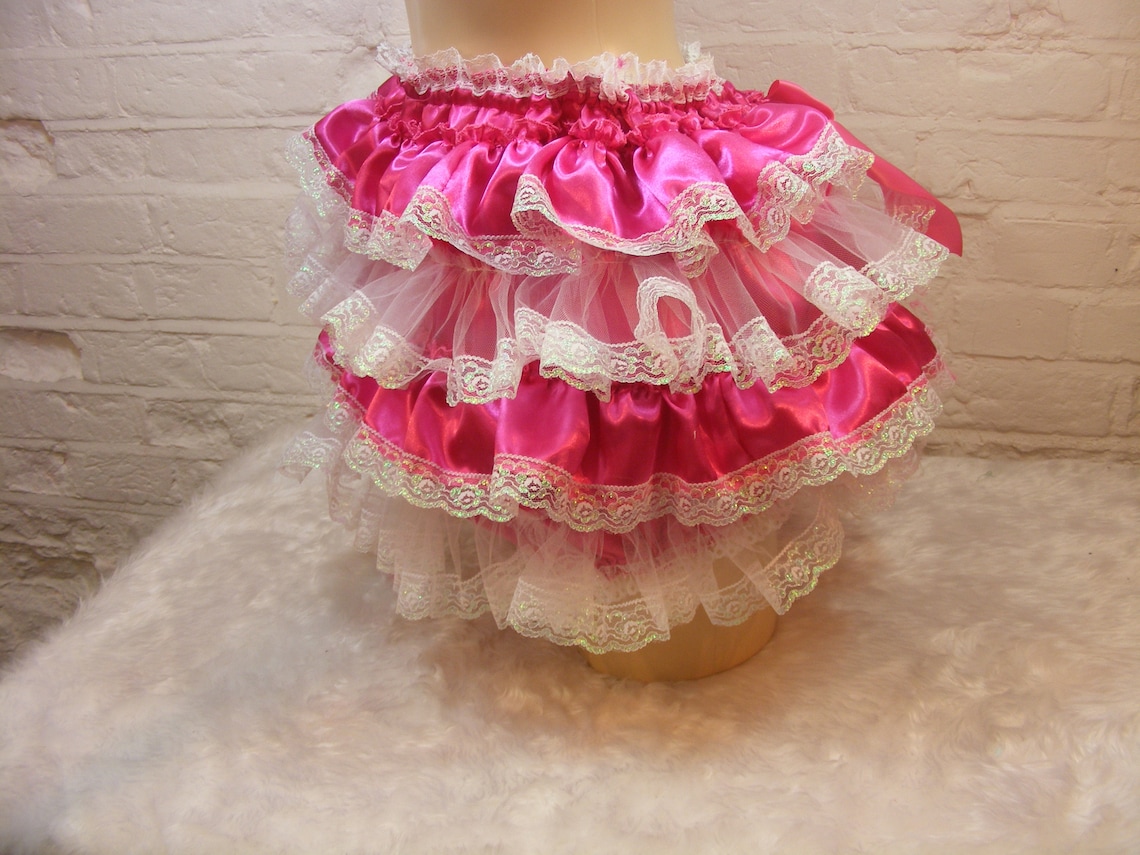 Sissy Adult Baby All Round Frilly Diaper Nappy Cover Unlined - Etsy