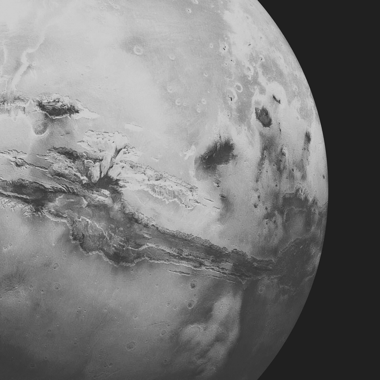 Planet 04 : Mars. Modern Astronomy Design Poster, Minimalist Interior ...