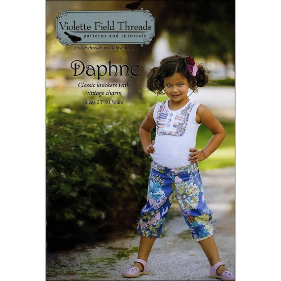 Daphne Violette Fields Threads Patten Sewing Craft Supplies & Tools ...