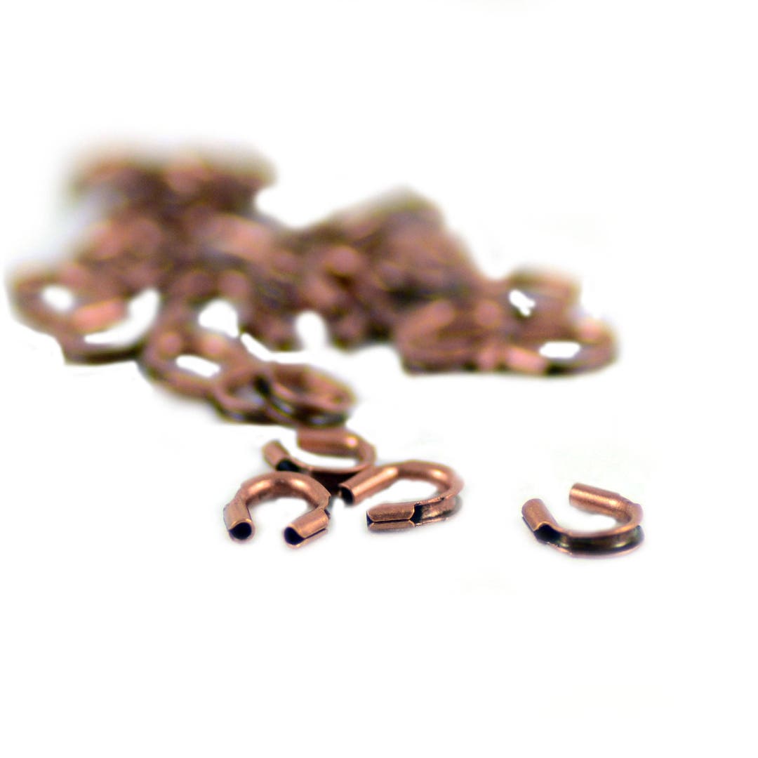 Wire Guards Antiqued Copper Small Package of 30 or 100 Pieces - Etsy