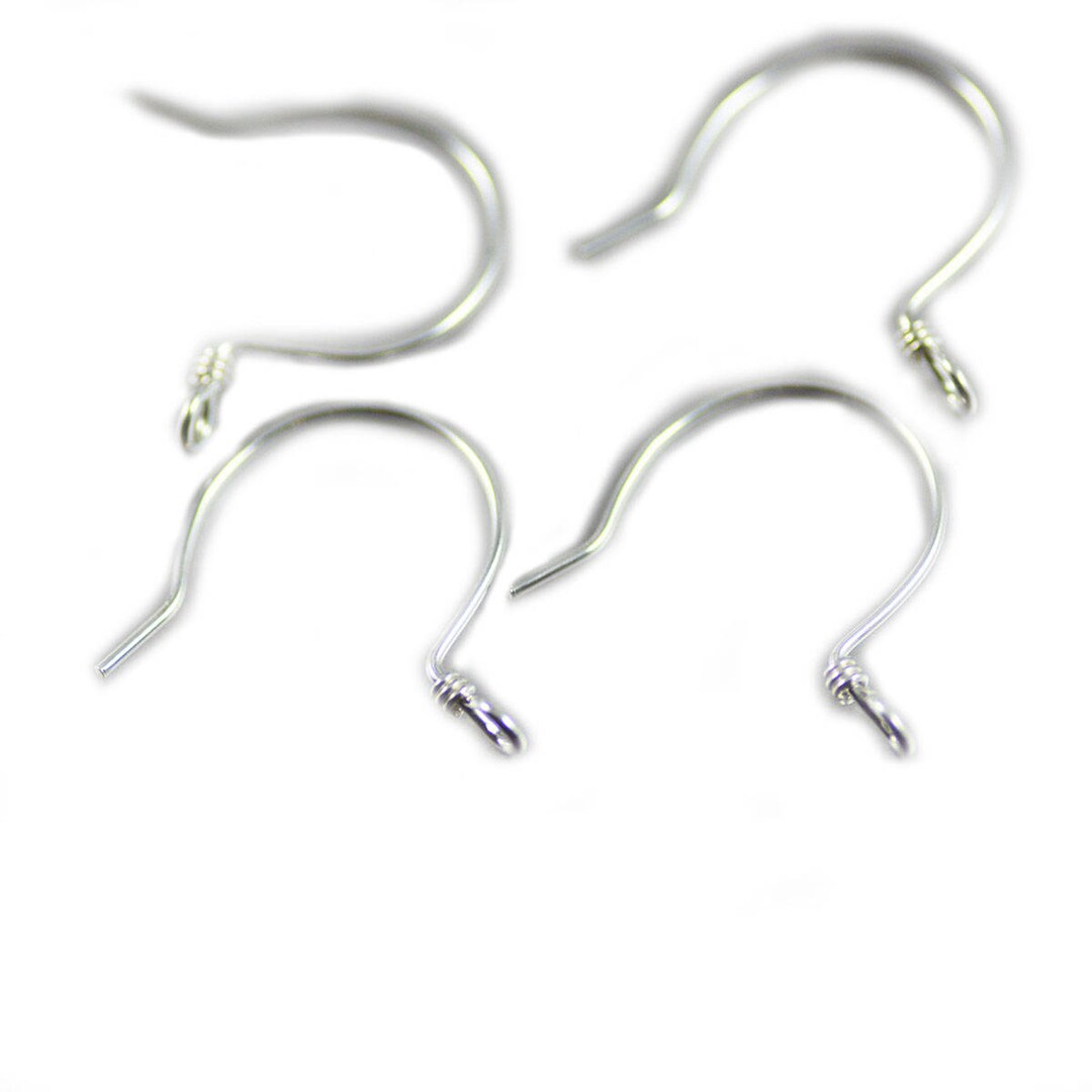 Fancy Ear Wires Sterling Silver 20 Gauge - Etsy