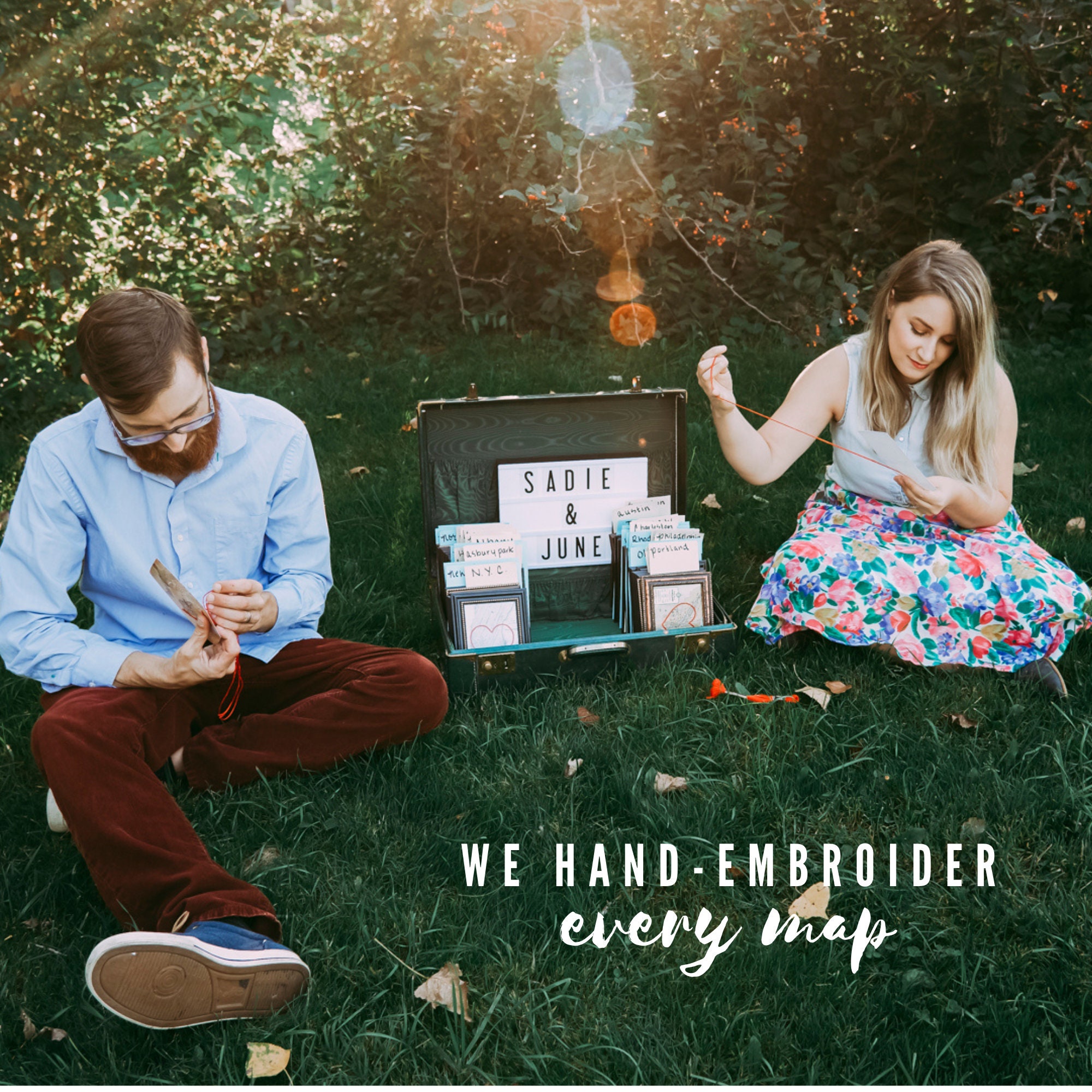 Auckland Heart Map Custom Embroidery Art Personalized | Etsy