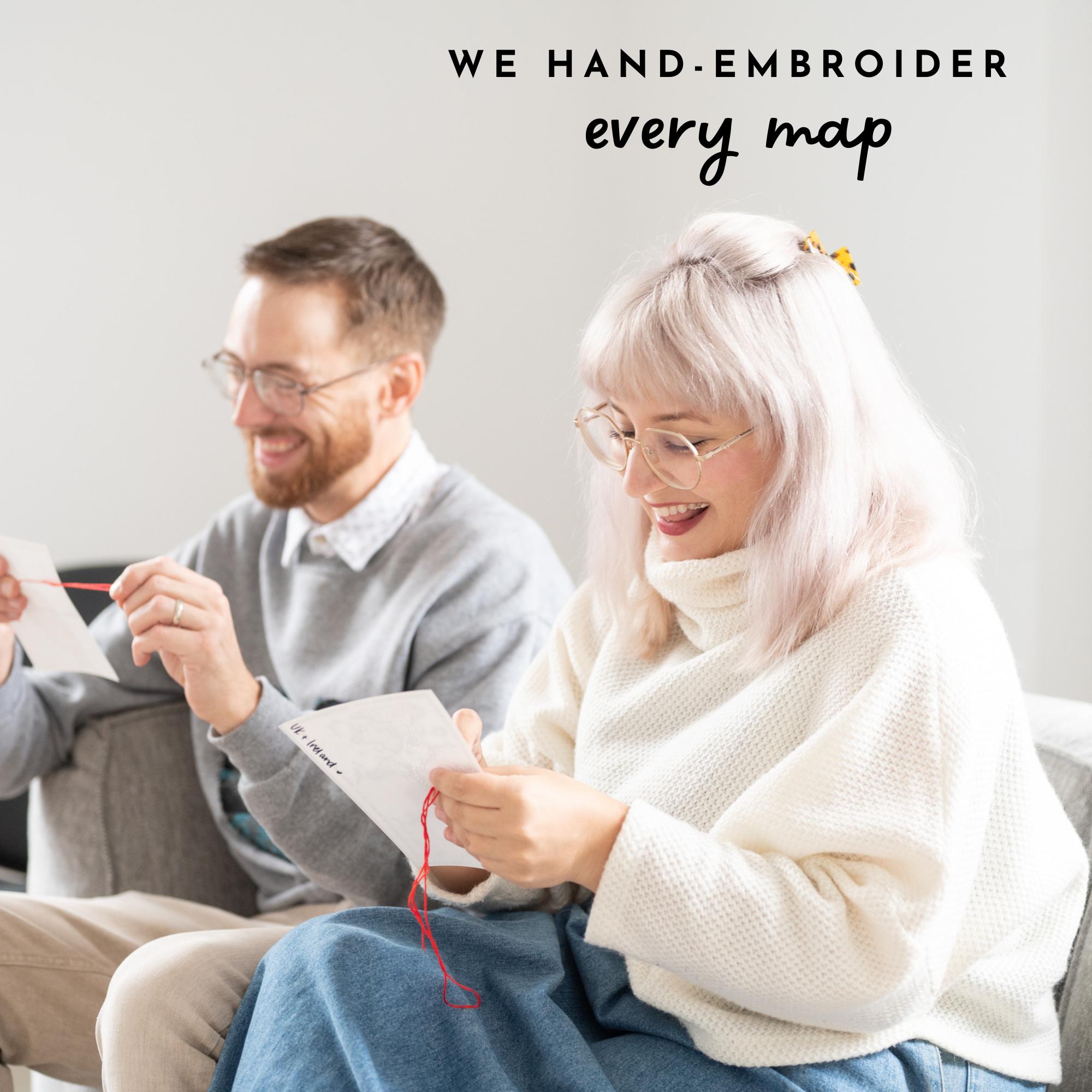 Greece Heart Map | Custom Map Gift | Personalized Anniversary Gift ...