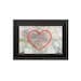 London Heart Map | Custom Embroidery Art | Personalized Anniversary ...