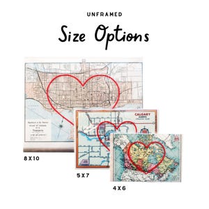 New York City Heart Map | Custom Map Gift | Manhattan Anniversary Gift ...