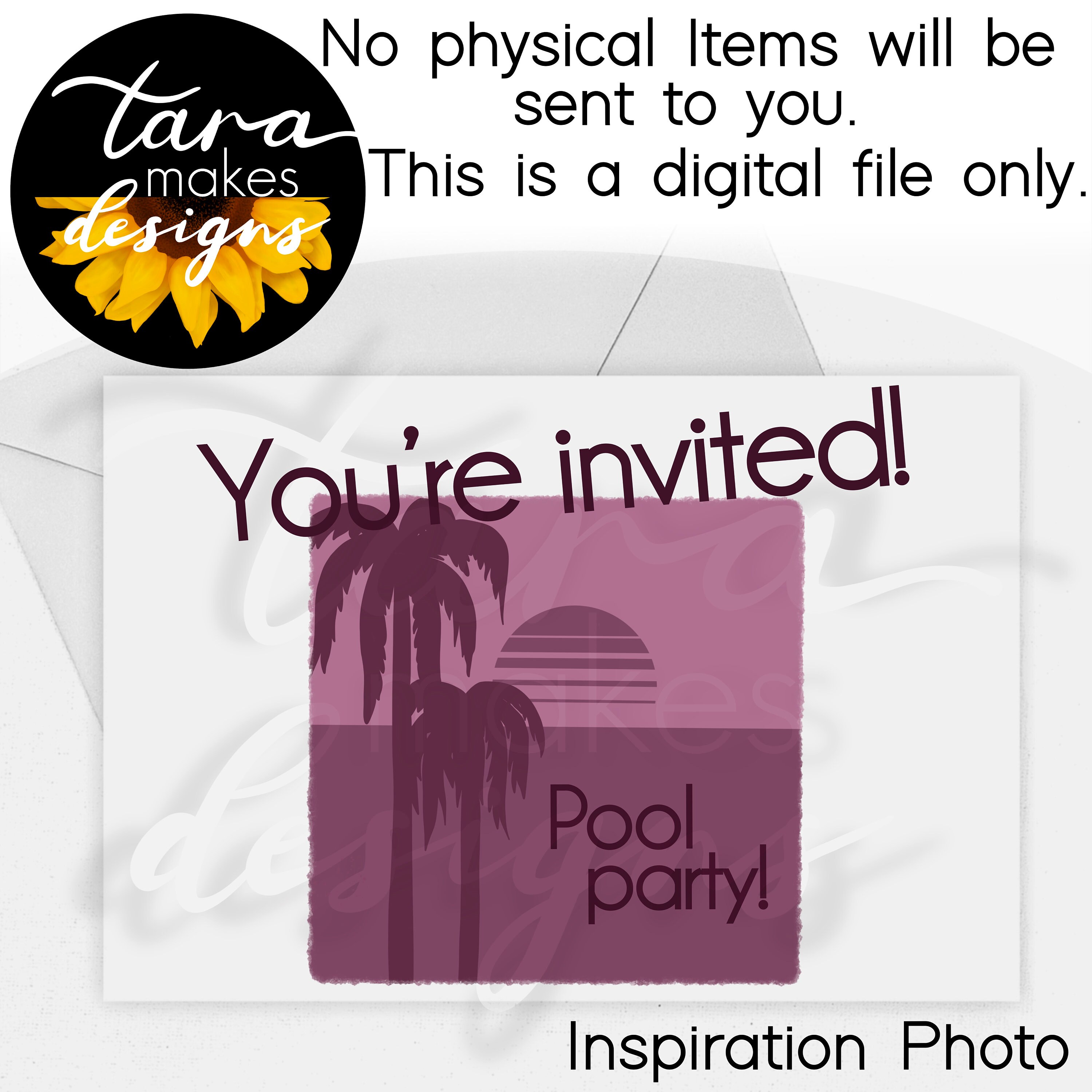 Retro Palm Tree Sunset PNG Files, Sublimation, Digital Clipart ...