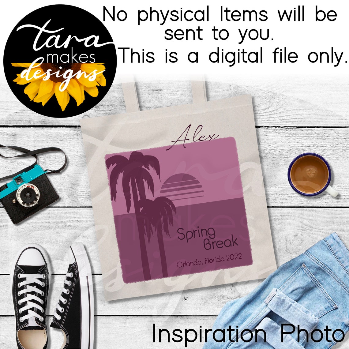 Spring Break Bundle PNG Files Sublimation Digital Clipart | Etsy