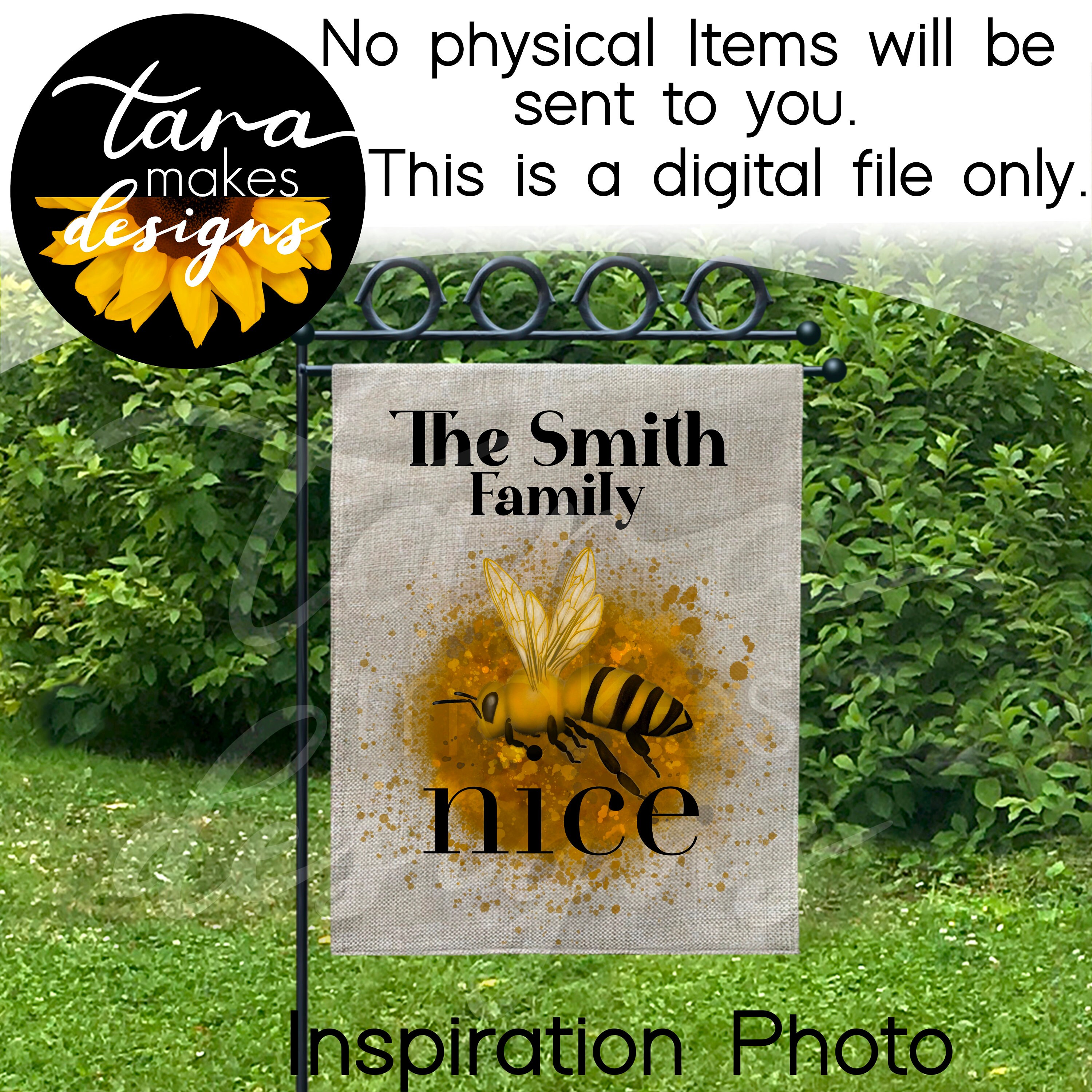 Bee Sublimation Design, PNG File, Digital Download, Clip Art, Personal ...
