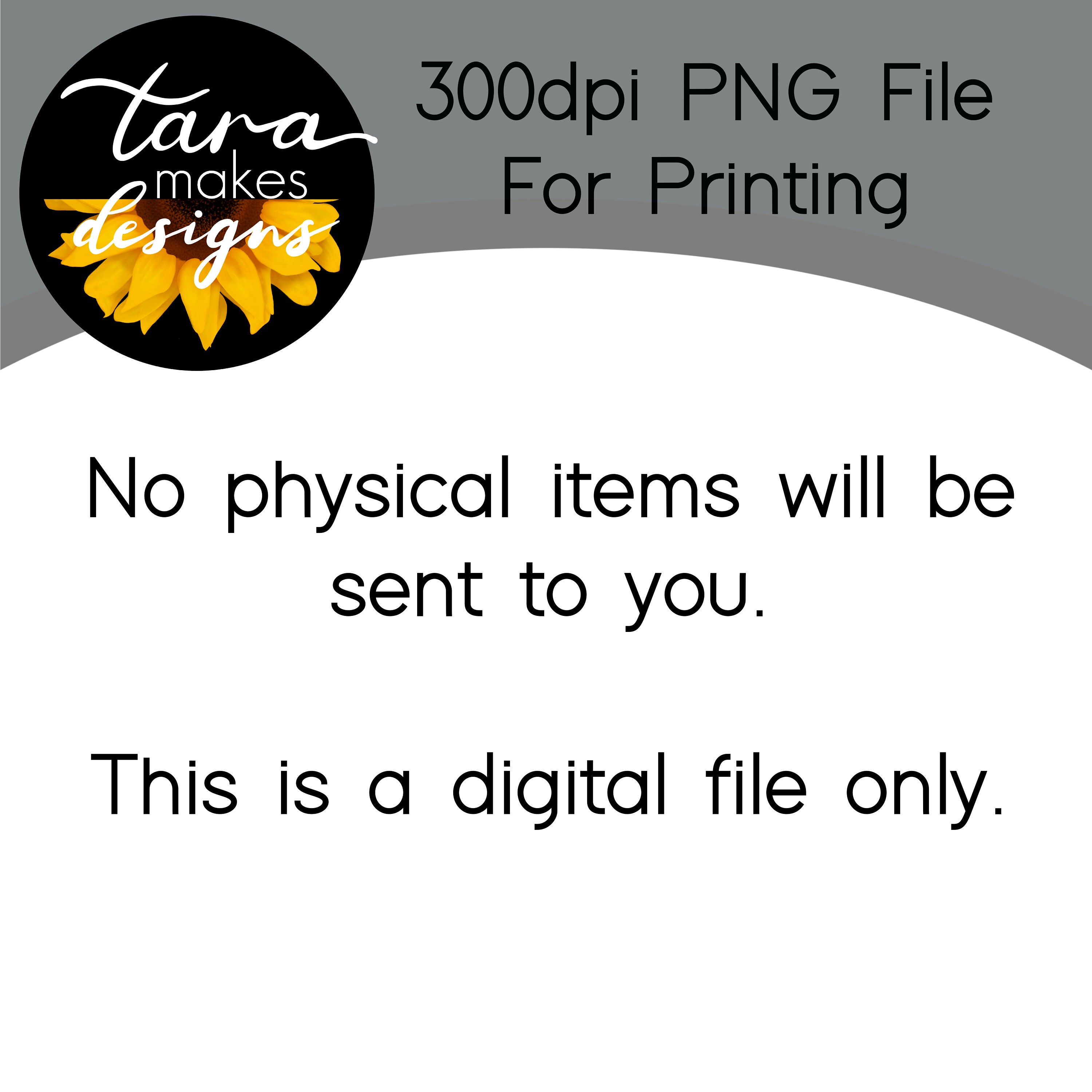 Sublimation PNG File, Digital Clipart, Digital Download - Etsy