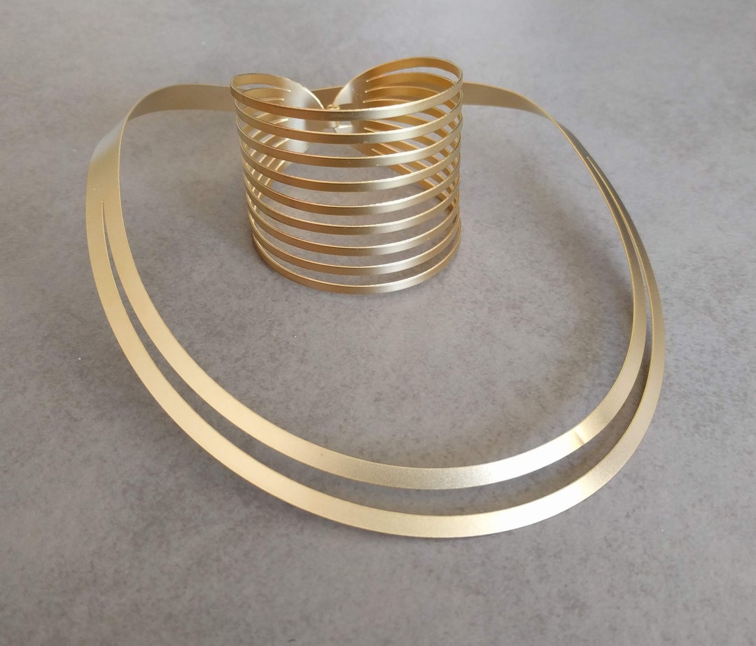 Delicate Jewelry Set, Gold Jewelry Set, Bridal Jewelry, Gold Strand ...