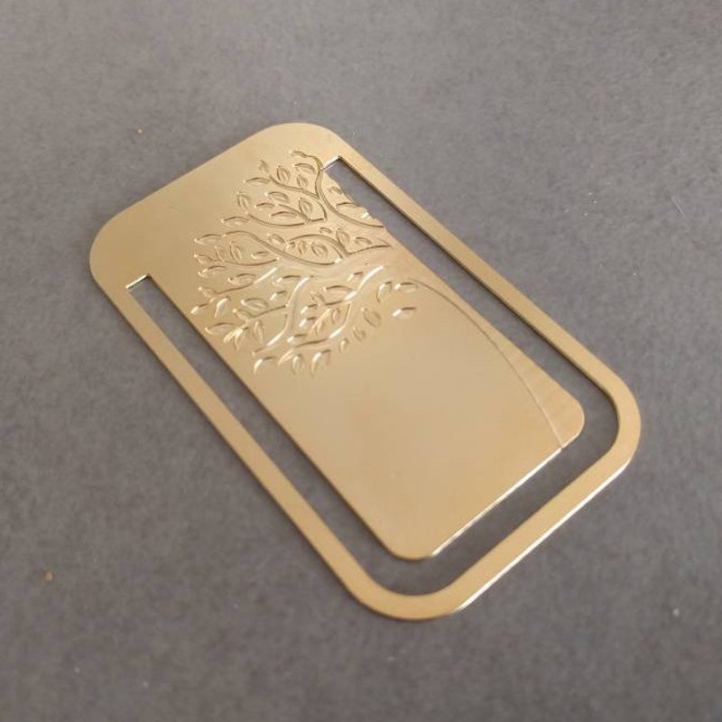 Metal Bookmark - Etsy