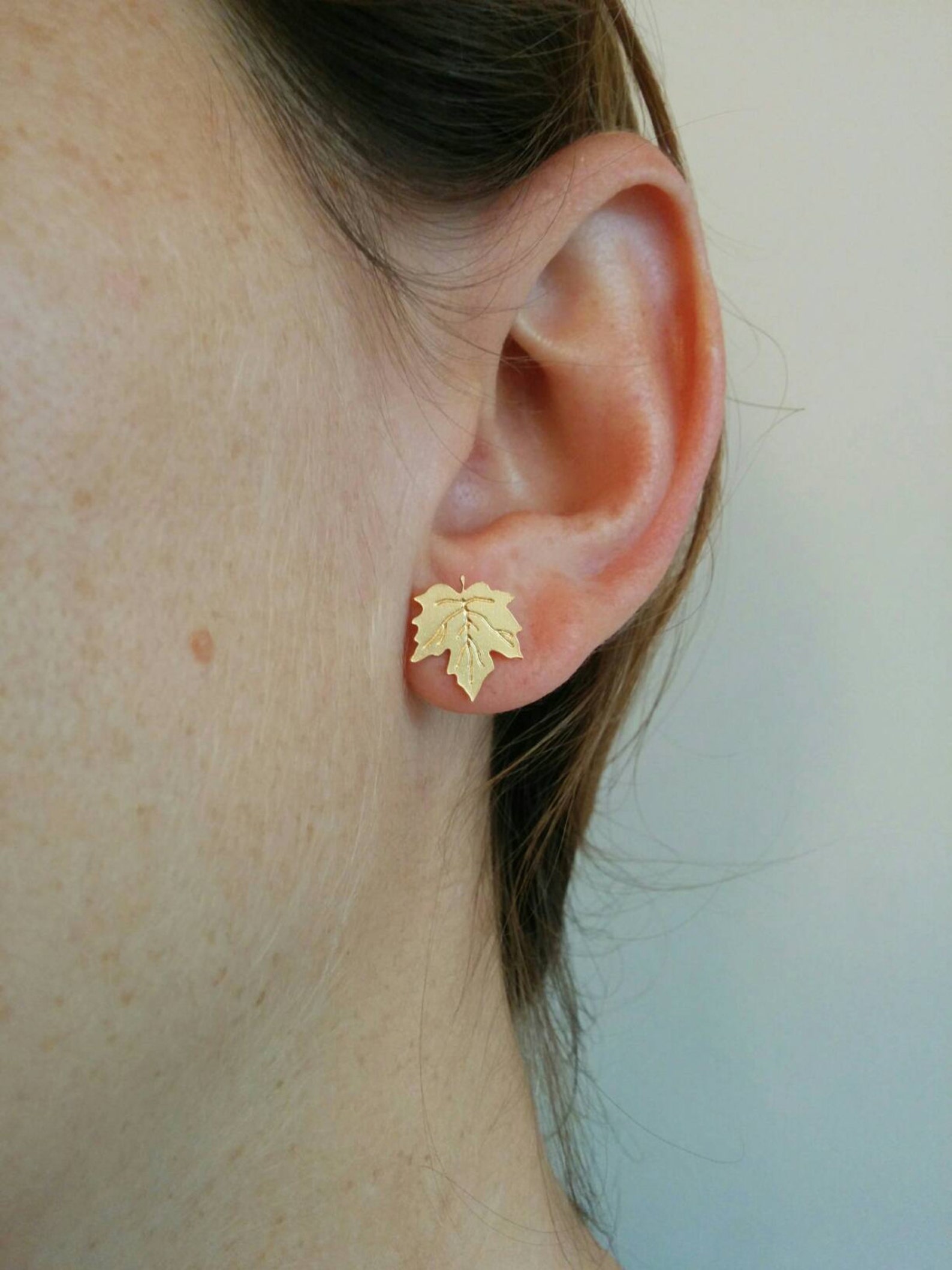 Gold Stud Earrings Gold Earrings Stud Earrings Gold Post - Etsy Israel