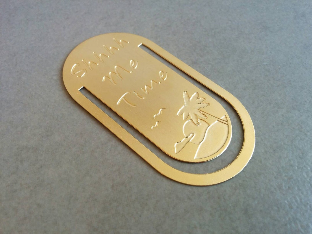 Metal Bookmark, Bookmark, Custom Bookmark, Gold Bookmark, Book Mark ...