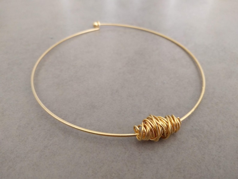 Gold Collar Necklace Collar Necklace Choker Necklace Gold | Etsy