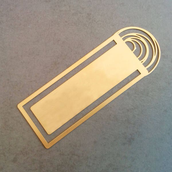 Metal Bookmark - Etsy