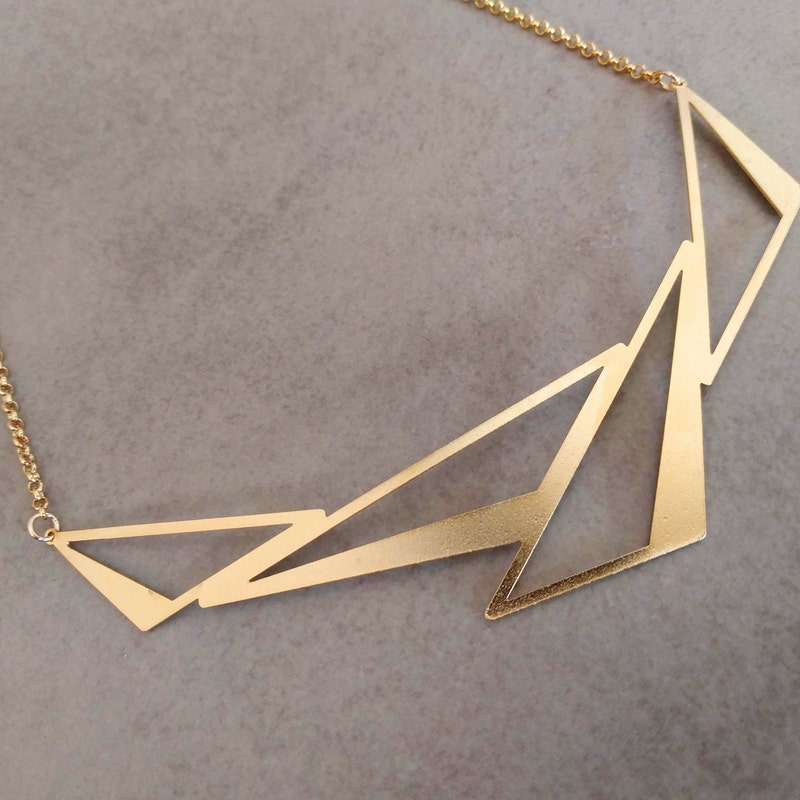 Geometric Jewelry - Etsy