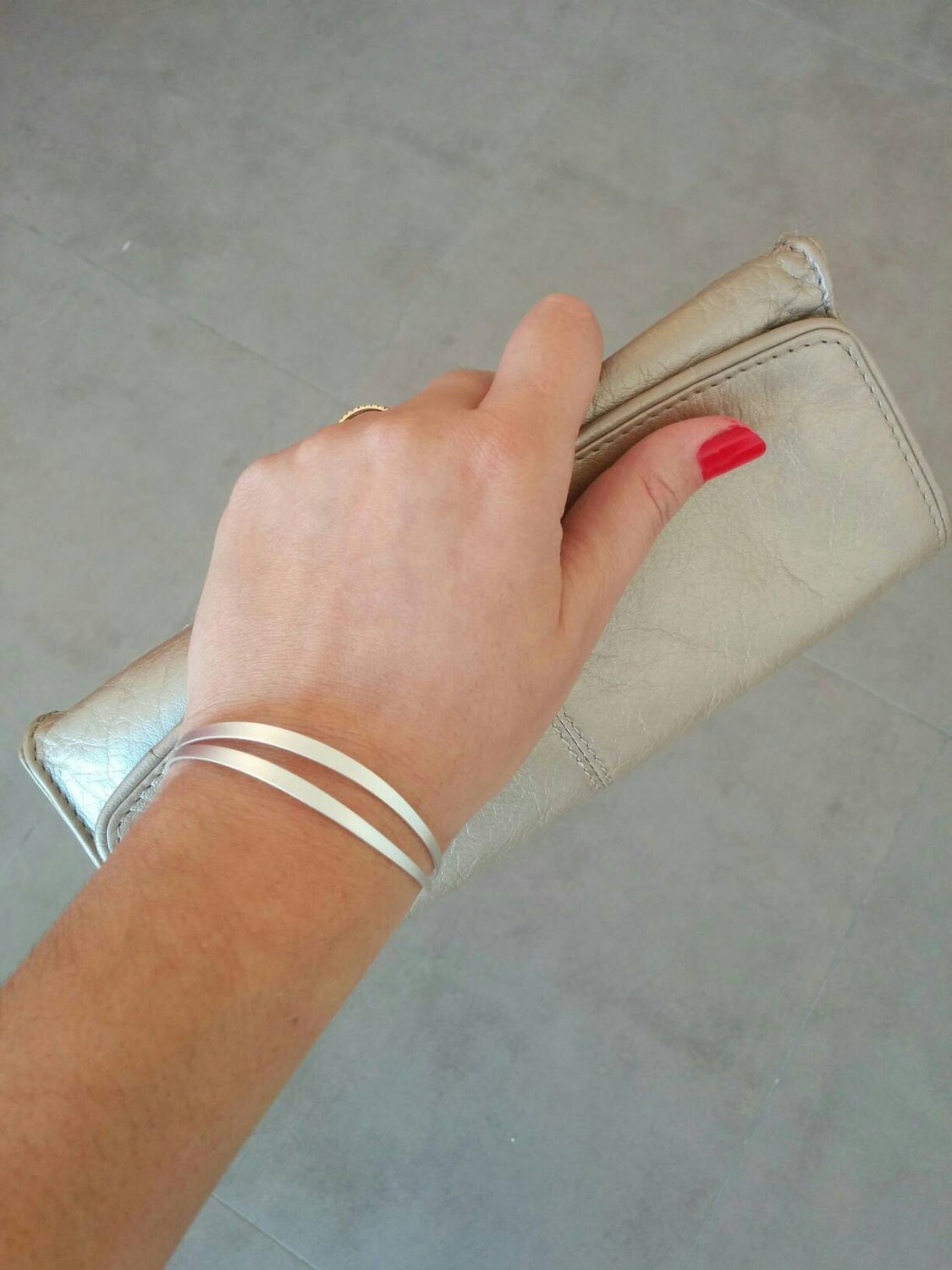 Silver Bracelet Sterling Silver Silver Cuff Wave Braclete | Etsy