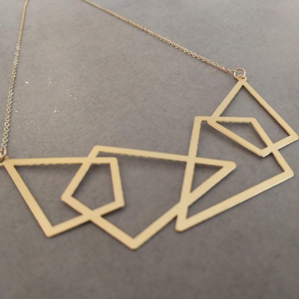 Geometric Jewelry - Etsy