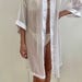 Vintage White Robe - Etsy
