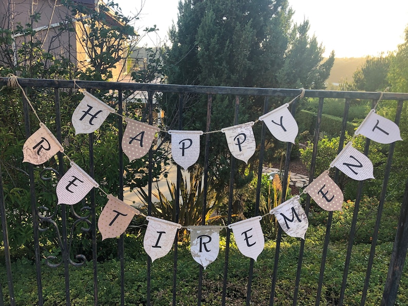 Happy Retirement Party Sign Banner Travel Theme - Etsy