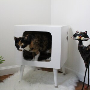 Retro-kitty-condo - Etsy