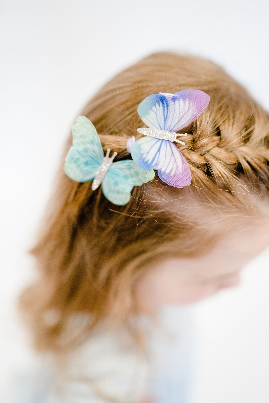 Flutter Butterfly Hair Clip Butterflies Hair Clip Girls Hair - Etsy