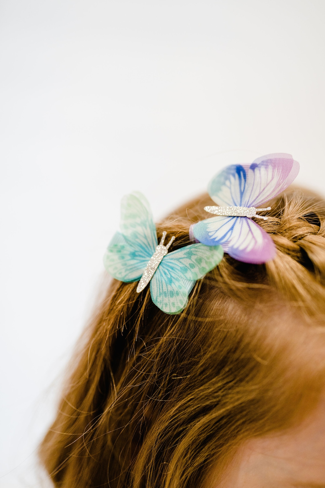 Flutter Butterfly Hair Clip Butterflies Hair Clip Girls Hair - Etsy