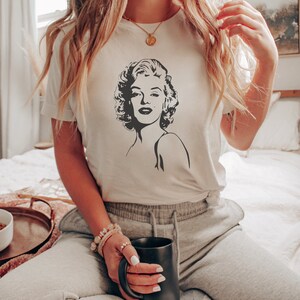 Marilyn Monroe Shirt, Norma Jean Shirt, Marilyn Monroe Fan, Gift for ...