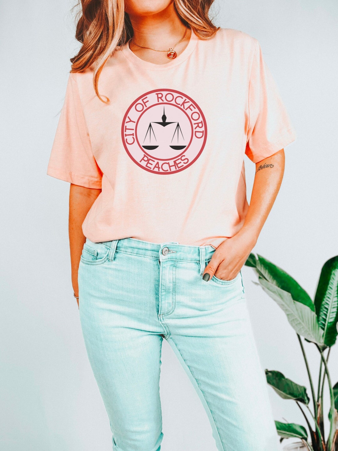 Rockford Peaches Shirt, Peaches Shirt, a League of Their Own Shirt ...