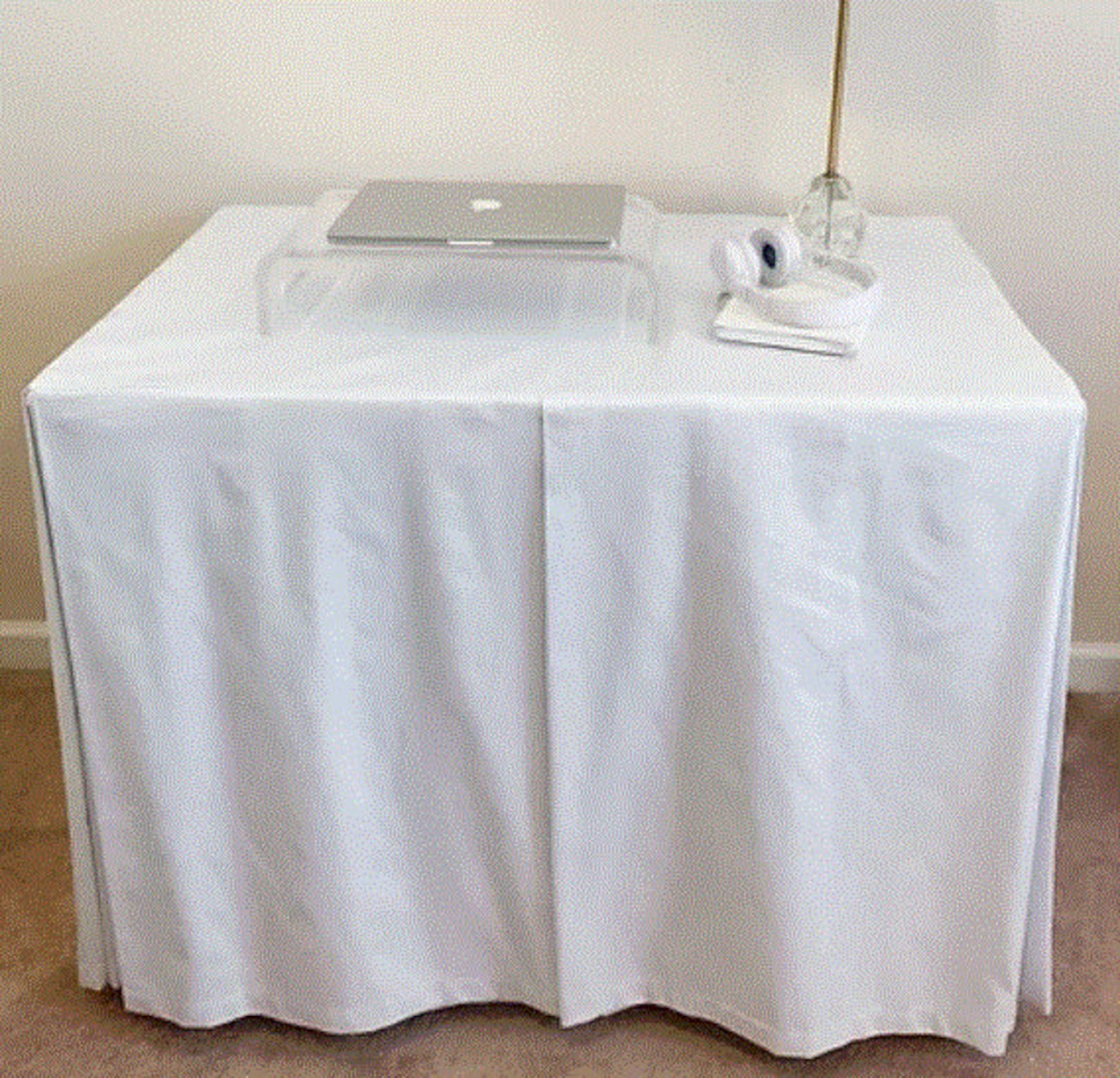 Desk/table Skirts - Tailored, Flat Panel - Etsy