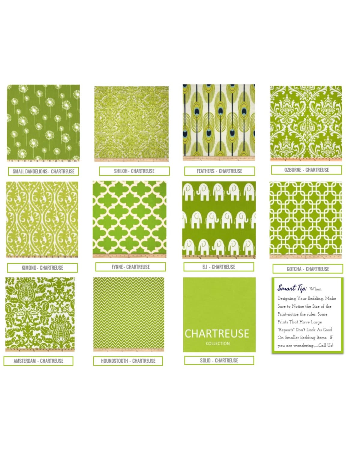 36" Long CHARTREUSE Print Dorm Room Bed Skirts-all Sizes - Etsy